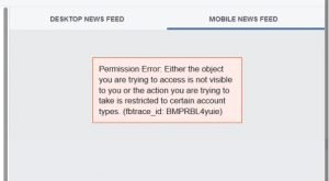 5 Reasons Why You’re Unable to Post to Your Facebook Page